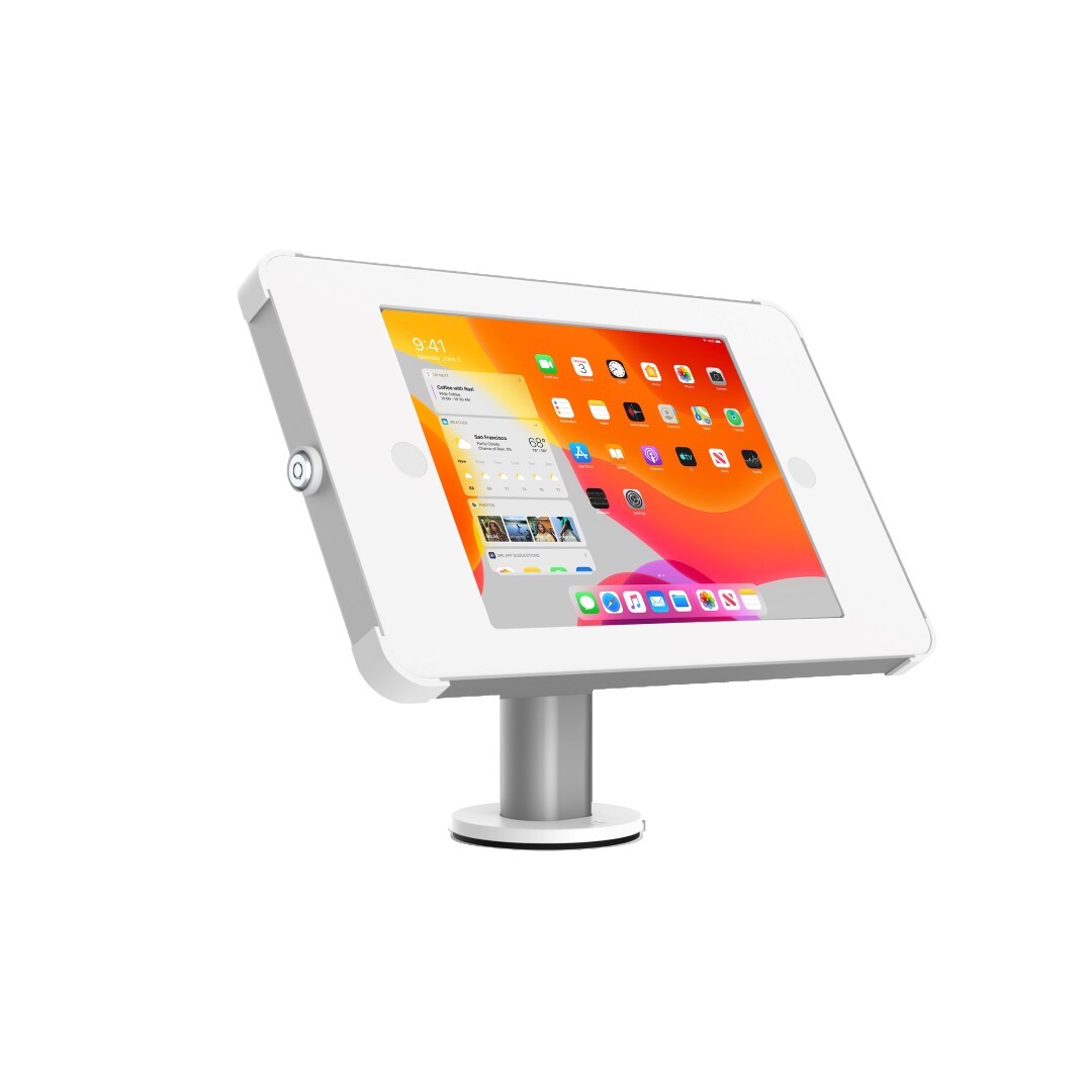 Enclosed iPad Desk Stand