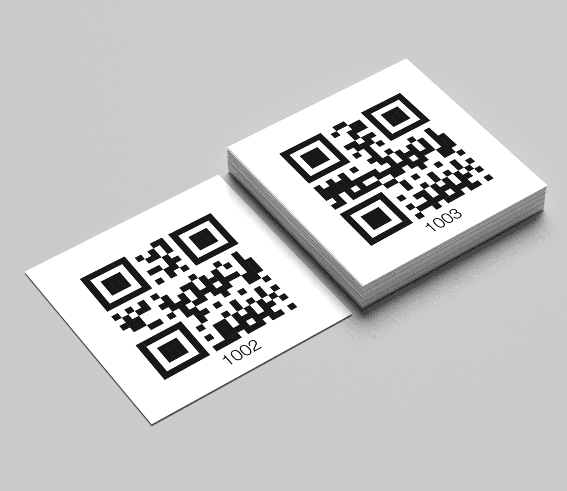 QR Code Stickers (Pack of 48)